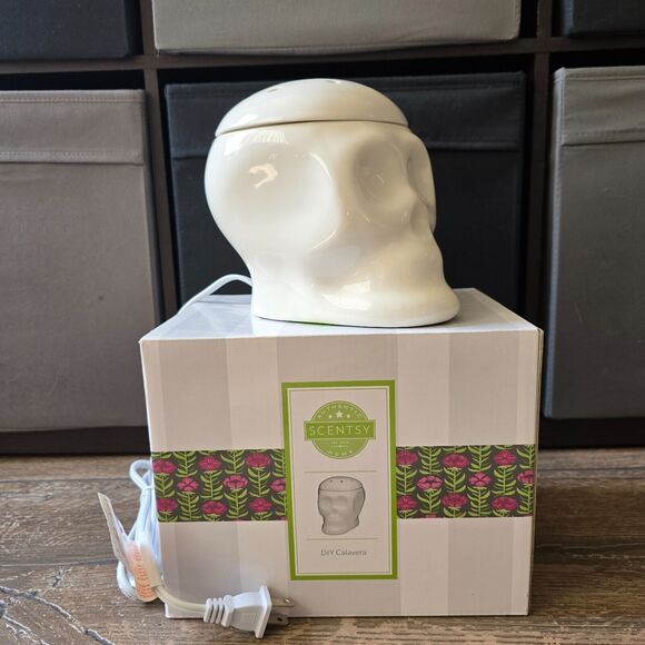 Scentsy | Holiday | Scentsy Diy Calavera Skull Skeleton Head Full Size ...